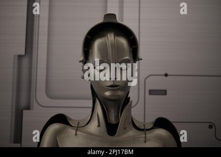 Replica of Maria from the movie Metropolis (1927 Stock Photo - Alamy