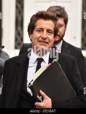 Lawyer David Sherborne, arrives at the High Court, as Prince Harry's ...