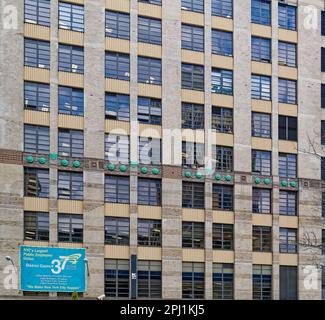 Art Deco beauty gone: This brick and terra cotta façade of the former ...