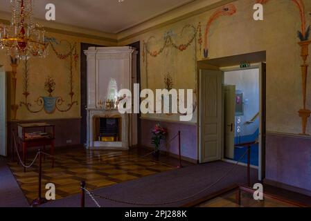 Cesis, Latvia, June 26, 2022: Interior of the CД“sis History and Art ...