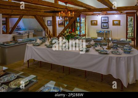 Cesis, Latvia, June 26, 2022: Interior of the CД“sis History and Art ...