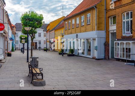 Faaborg, Denmark, June 20, 2022: View of Faaborg museum at Denmark ...