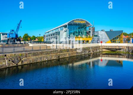 Techniquest museum at Mermaid Quay in Wales, UK Stock Photo - Alamy