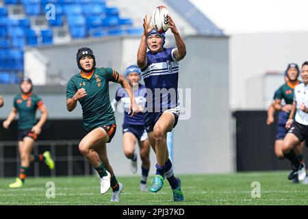 Saitama, Japan. 31st Mar, 2023. Higashi Fukuoka team group Rugby : 24th ...