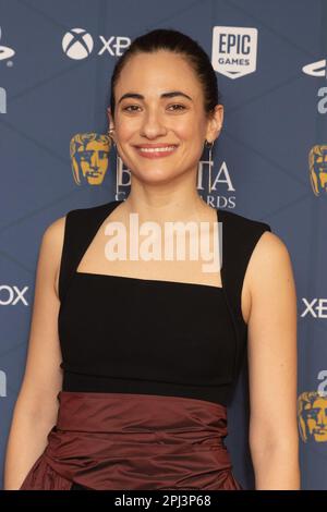 Melissanthi Mahut during the BAFTA Games Awards at the Queen Elizabeth ...