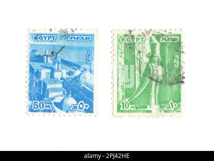Historic postage stamps from Syria, Damascus National Museum, Syrian ...