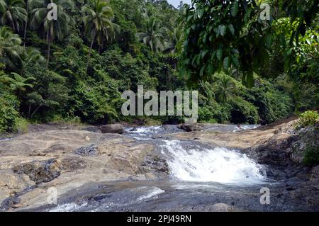 The Philippines, Samar Island: Bangon Waterfalls Stock Photo - Alamy