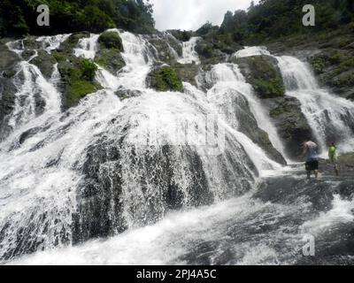 The Philippines, Samar Island: Bangon Waterfalls Stock Photo - Alamy