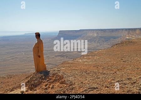 Oman, Sawqirah: view of the coastal plain from the spectacular ...