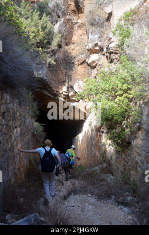 Ancient quarry, Paros, Greece Stock Photo - Alamy