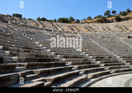 The Roman theatre cavea with a seating capacity of 11,000 – 13,000 ...