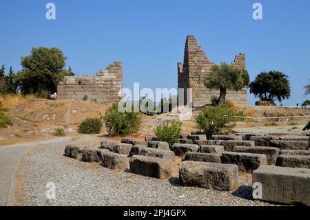 Turkey, Bodrum: Myndos Gate, the only surviving gate in the 7-kilometre ...