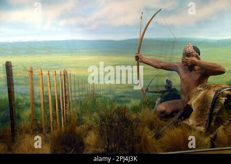 Chile, Punta Arenas: diorama in the Museum Regional Salesian ...