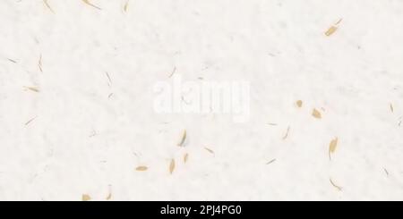 Hand made tonal white speckled washi paper border texture seamless ...