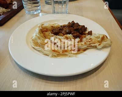 kerala porotta and beef curry,beef curry,indian curry,porotta,kerala ...