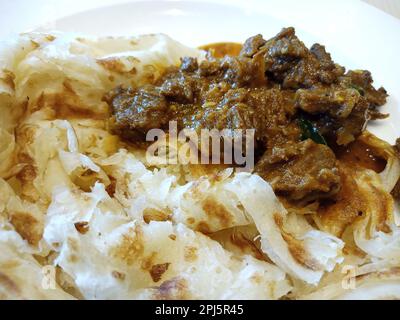kerala porotta and beef curry,beef curry,indian curry,porotta,kerala ...
