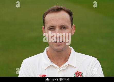 Tom Hartley of Lancashire Cricket Club at Lancashire Cricket Media Day ...