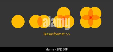 Transformation, transform icon. Change, evolution logo. Grow, coach ...