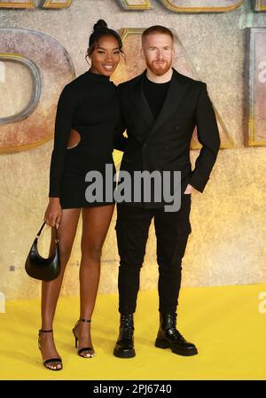 Chyna Mills and Neil Jones attend the ‘Mirror People’s Pet Awards’ at ...