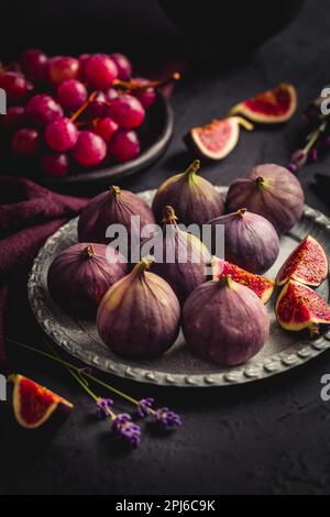 Background of appetizing figs Stock Photo - Alamy