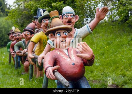 The Seven Swabians, fairytale characters, the adventures of seven ...