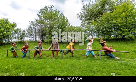 The Seven Swabians, fairytale characters, the adventures of seven ...