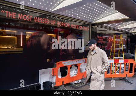 Infinity Pool (2023) directed by Brandon Cronenberg and starring ...