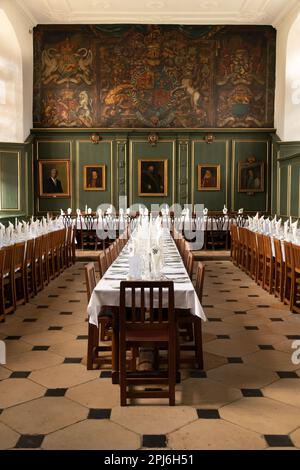 Dining hall, Cambridge, UK Stock Photo - Alamy