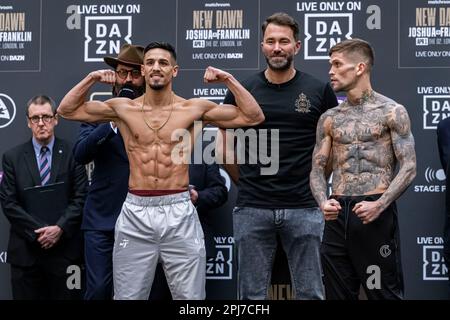 Jordan Flynn (left) and Kane Baker in action during the Super ...