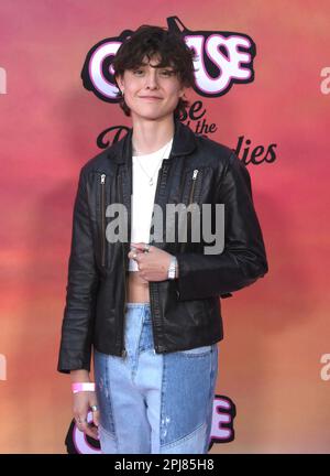 (L-R) GREASE: RISE OF THE PINK LADIES Cast & Crew - Justin Tranter ...