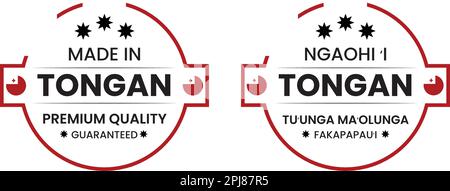 Flag of Tonga. Tongan national banner and patriotic symbol. Official ...