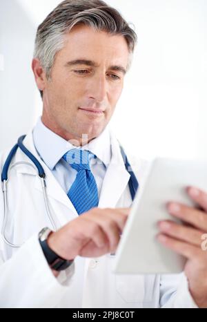 Patients always come first. Portrait of a male doctor standing in a ...