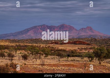 Mount Sonder is one of the highest peaks in West MacDonnell Ranges ...