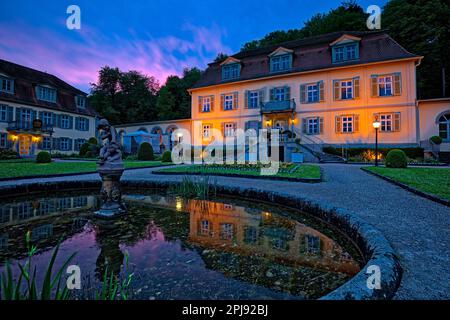 Furstenhof Schlossklinik in Kurpark in the State Spa, Staatsbad ...