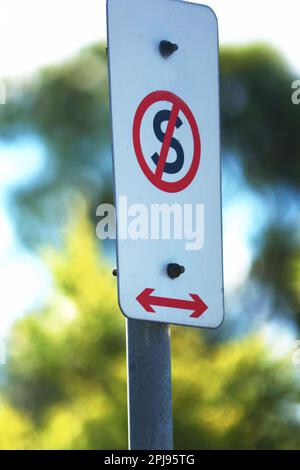 Random street photography of outdoor signs, traffic regulation and ...
