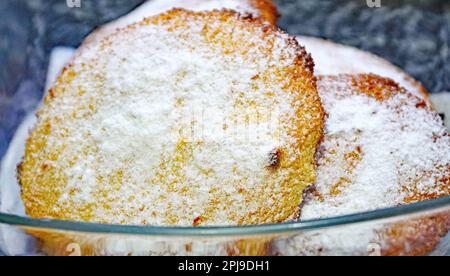 Coconut cookies on baking sheet Stock Photo - Alamy