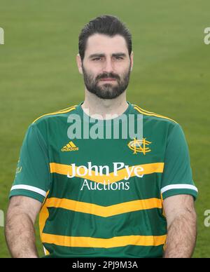 Nottinghamshire's Brett Hutton during a media day at Trent Bridge ...