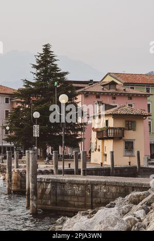 Nago-Torbole, Lombardy, Lake Garda, Italy: 13 July 2025: Impressions of ...