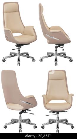 Office computer chair. Isolated from the background. View from ...