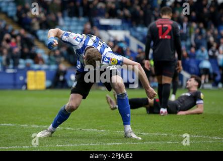 Sheffield Wednesday Michael Smith reacts after missing a chance during ...