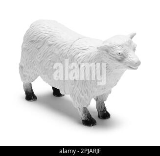 Plastic sheep toy Stock Photo - Alamy
