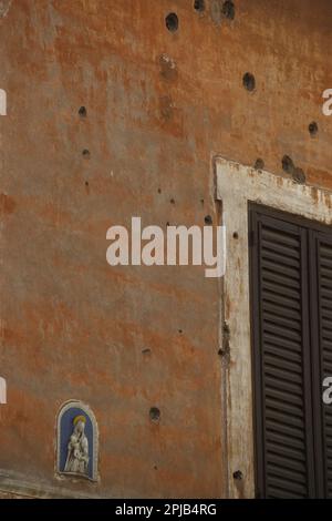 Rome, . 01st Apr, 2023. Rome, Italy 01.04.2023: Via Rasella in the ...