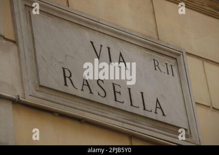 Via Rasella attack, Rome, World War II, March 23, 1944 Stock Photo - Alamy