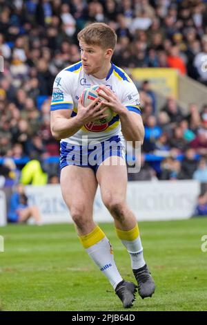 Luke Thomas of Warrington Wolves during the Betfred Super League Round ...