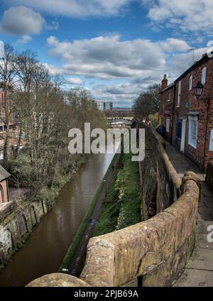 Chester City North West England Stock Photo - Alamy