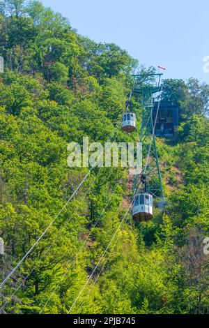 Cable car in Bad Harzburg, Germany Stock Photo - Alamy