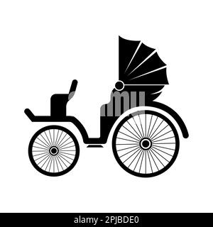 Carriage icon vector illustration symbol design Stock Photo - Alamy