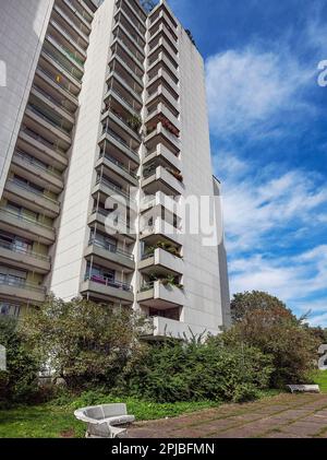 Ramses high-rise, Westkreuz, Pasing, Munich, Bavaria, Germany Stock ...