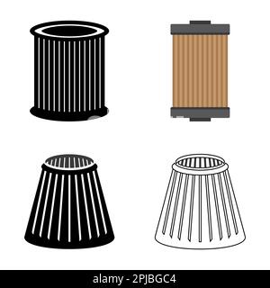 Car tuning icon. Vector logo design Stock Photo - Alamy