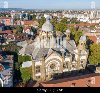 Above old synagogue in Novi Sad, Serbia Stock Photo - Alamy